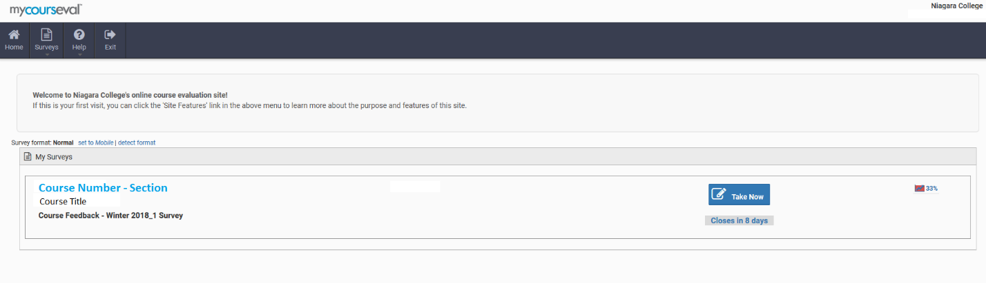 Course Feedback Surveys – Student FAQ | CAE | Niagara College