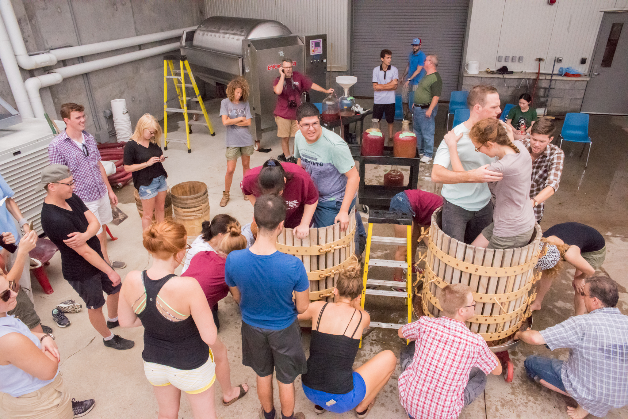 Wine students participate in annual Foot Stomp | InsideNC