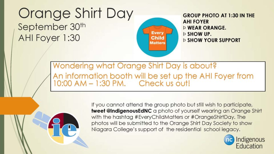 Indigenous Education hosts Orange Shirt Day Sept. 30 | InsideNC