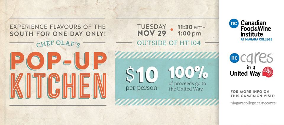 Don't miss Chef Olaf's Pop-Up Kitchen Nov. 29 | InsideNC