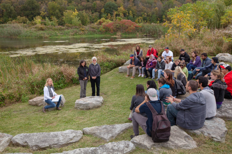 College names outdoor classroom after long-time supporter | InsideNC