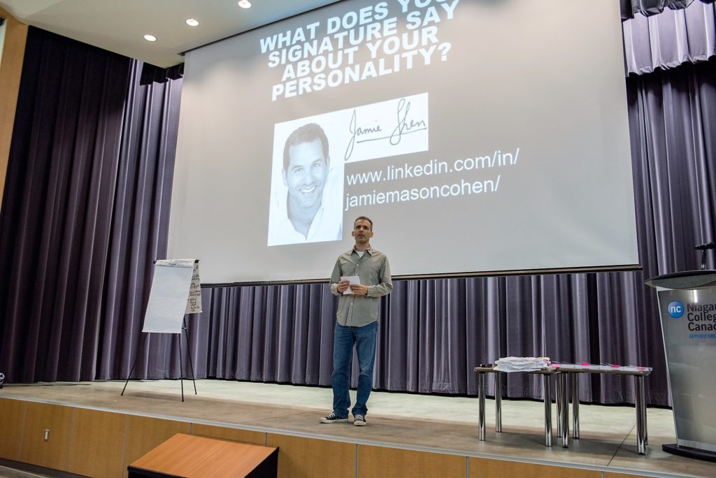 Guest speaker Jamie Mason Cohen leaves his mark | InsideNC