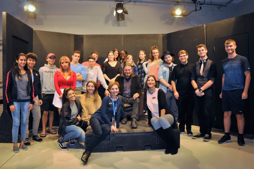 Actor John Tench shares experience, advice with students | InsideNC