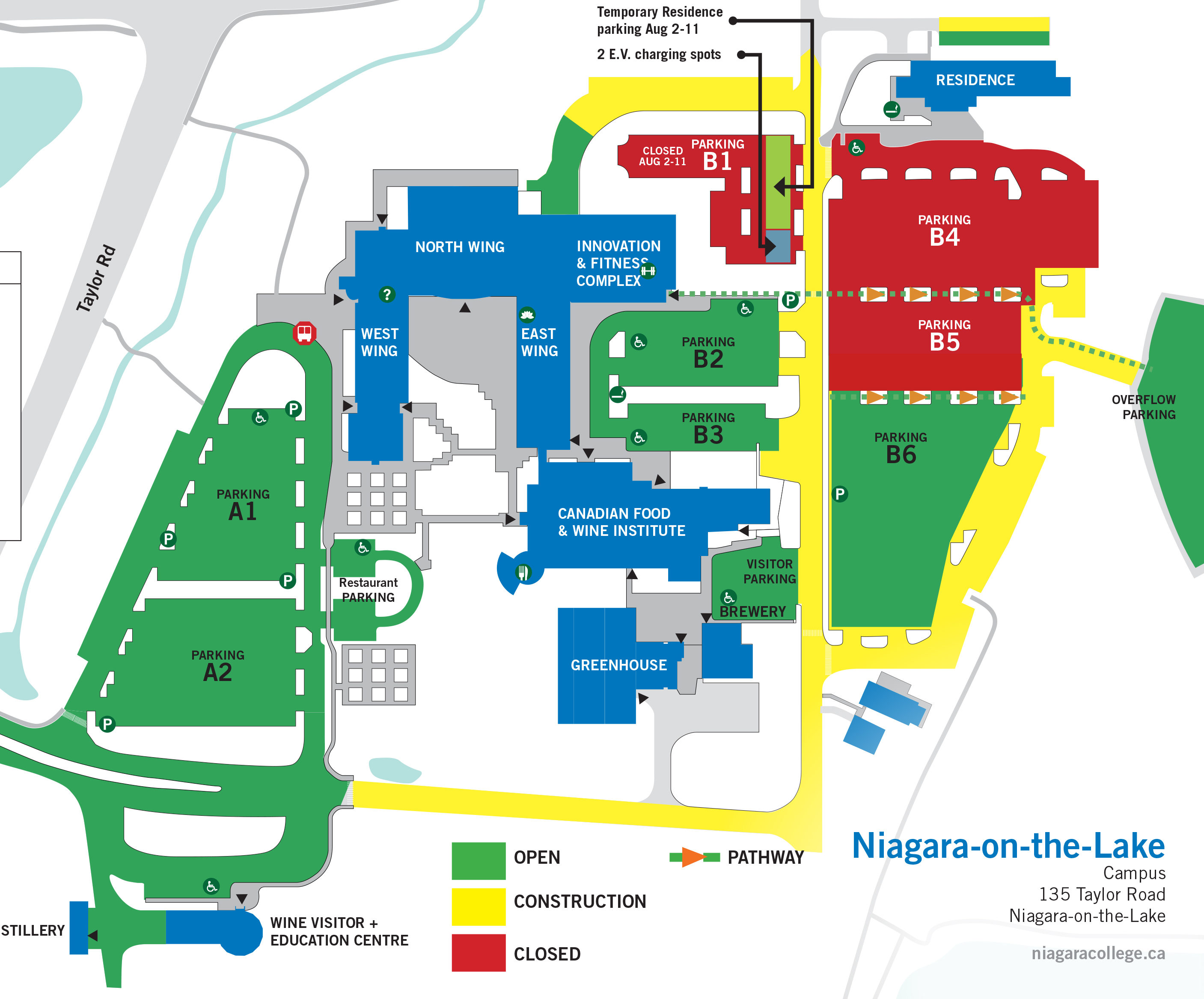 Parking Update: NOTL Summer Construction | InsideNC