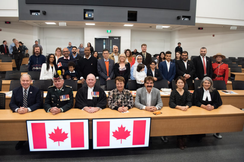 'Joining the Canadian story:' 20 new Canadians receive citizenship in ...