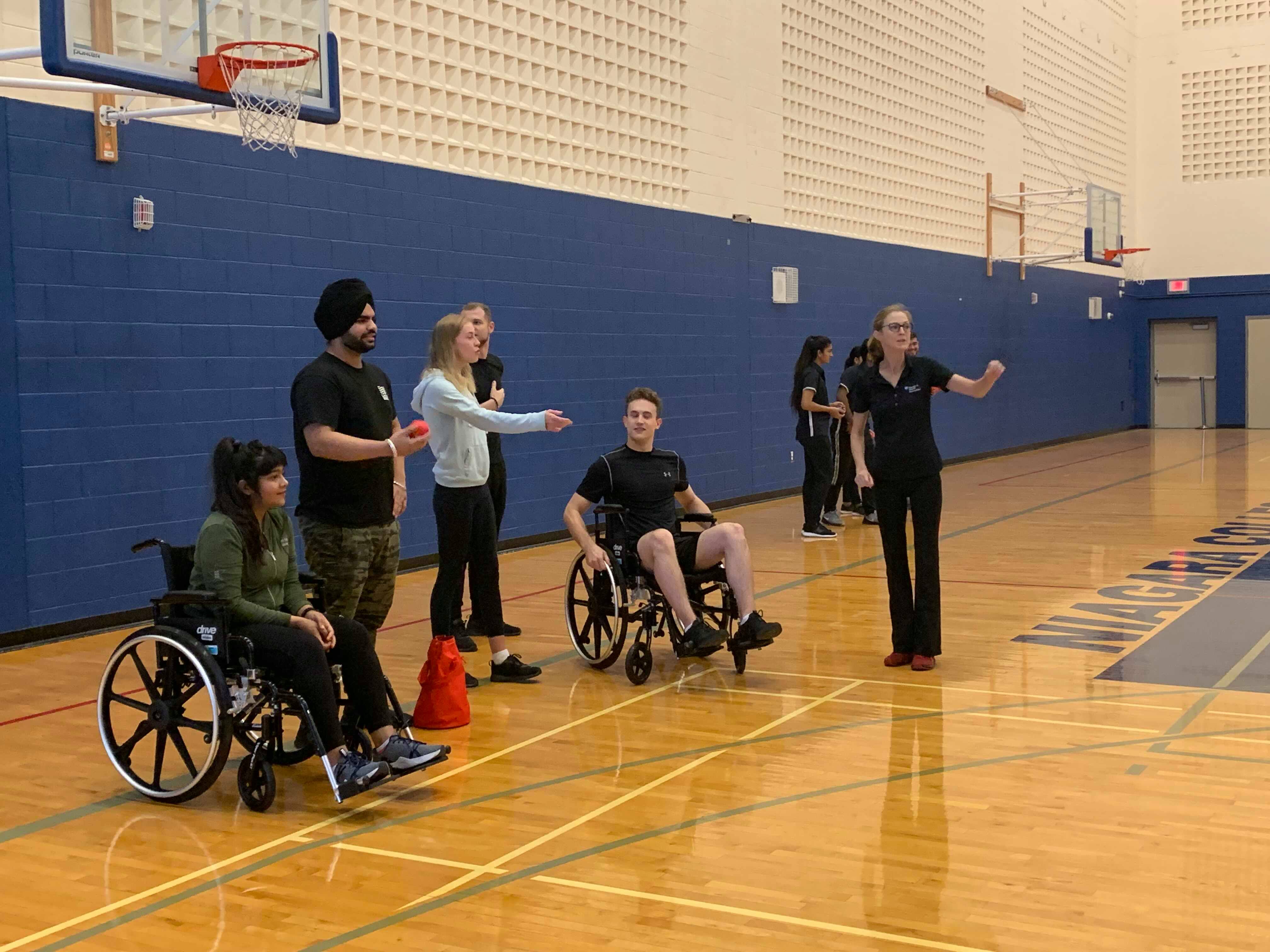 Fitness and Health Promotion students face Paralympic sports challenge ...