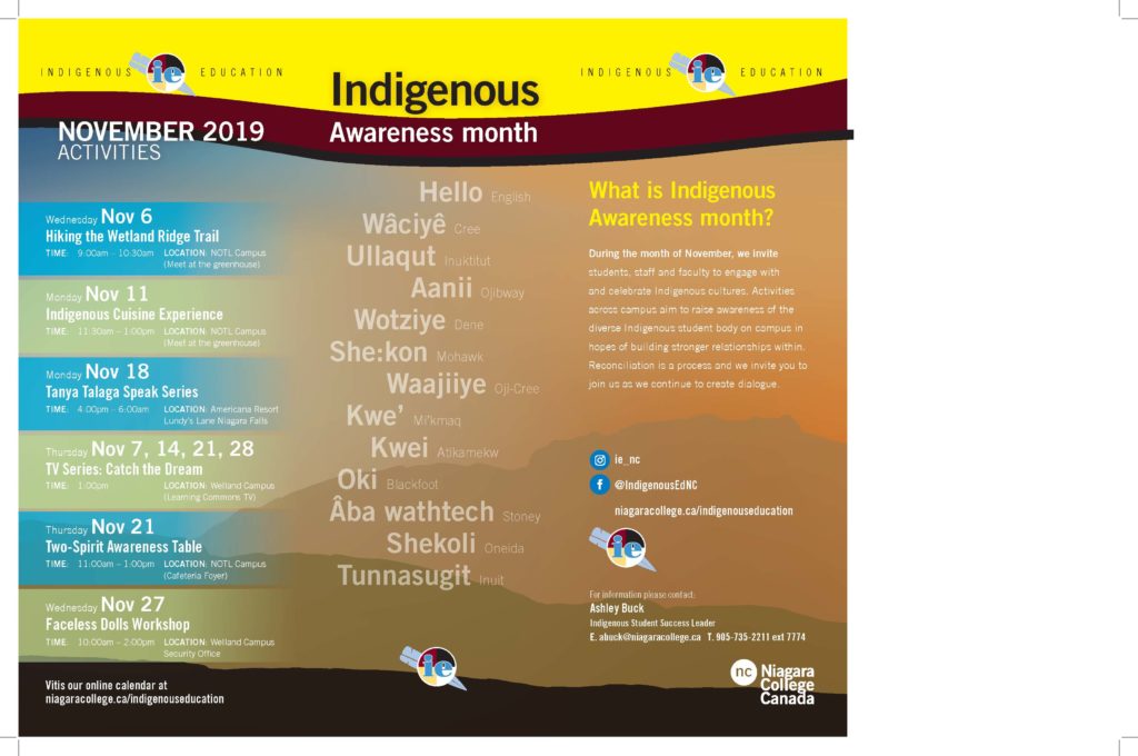 November is Indigenous Awareness Month: Celebrate cultures, generate ...