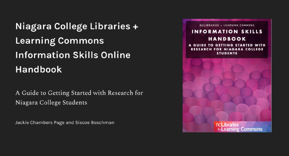 Updated: New information literacy skills handbook and escape room ...