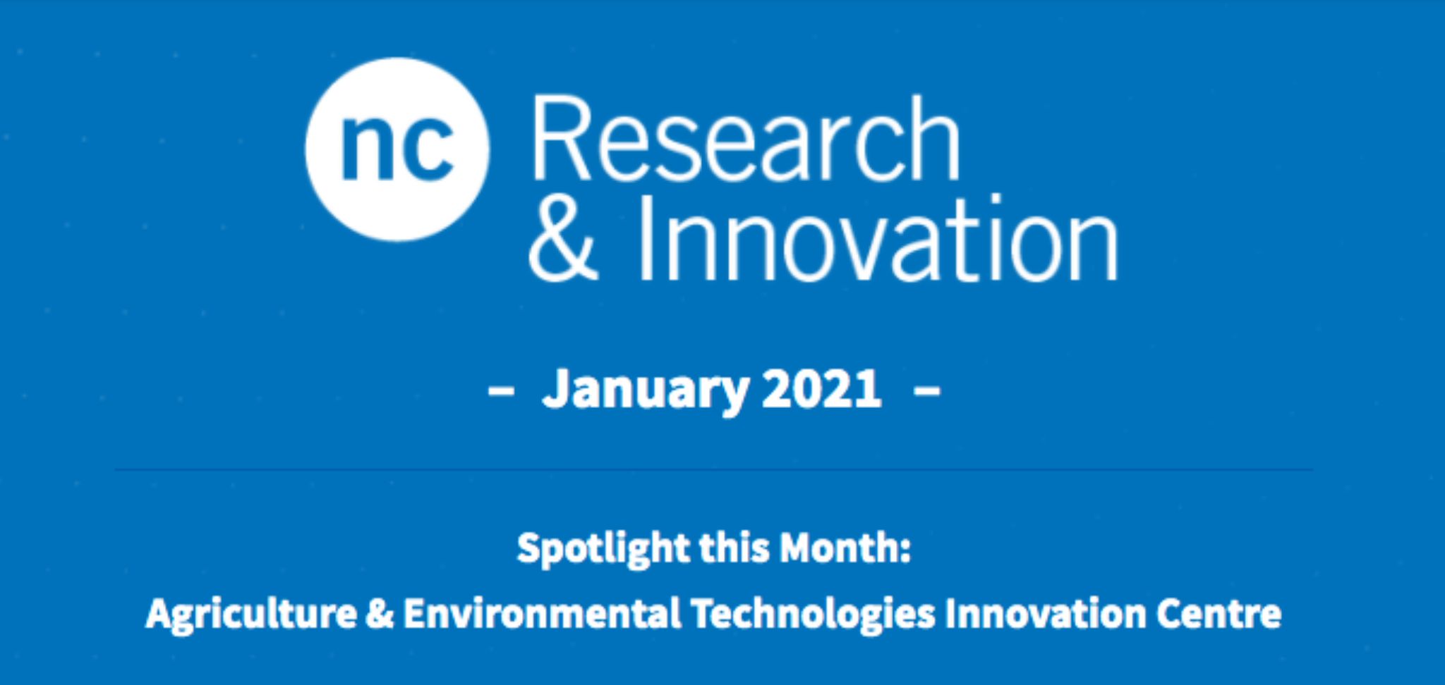 News from NC's Research & Innovation division | InsideNC