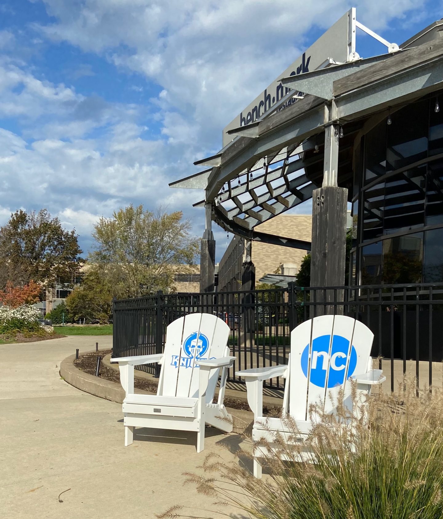 Kick back and relax in new NC Muskoka chairs on campus | InsideNC