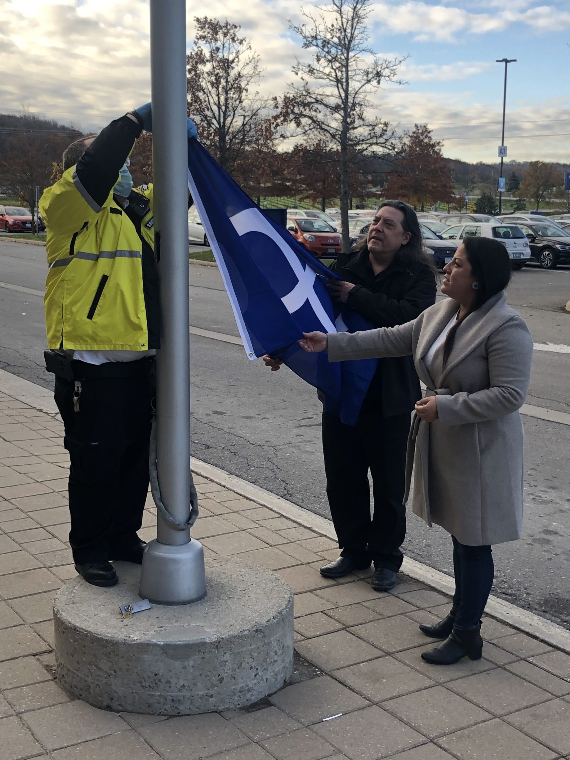 Niagara College marks Louis Riel Day by raising the Métis flag | InsideNC