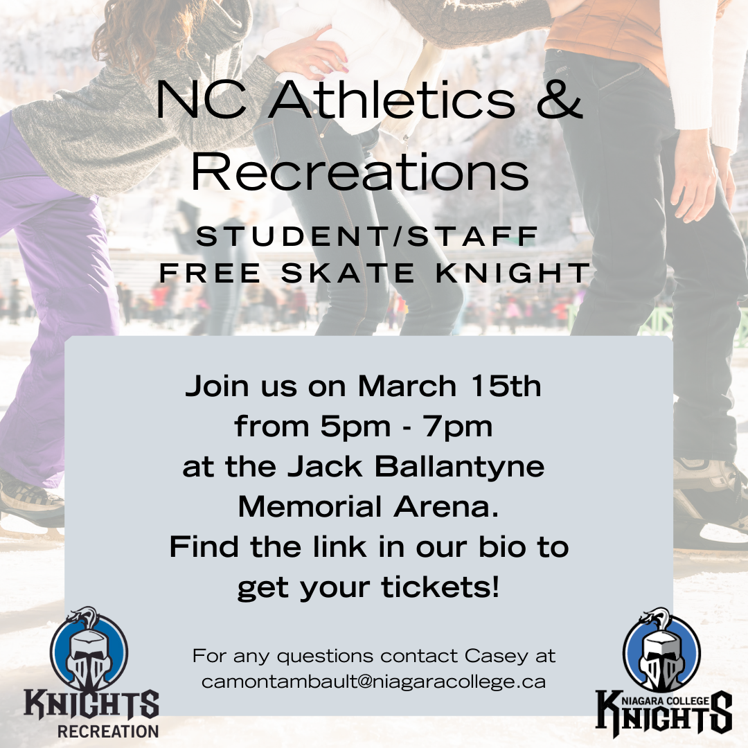 Athletics and Recreation hosting free Skate Knight on March 15 | InsideNC