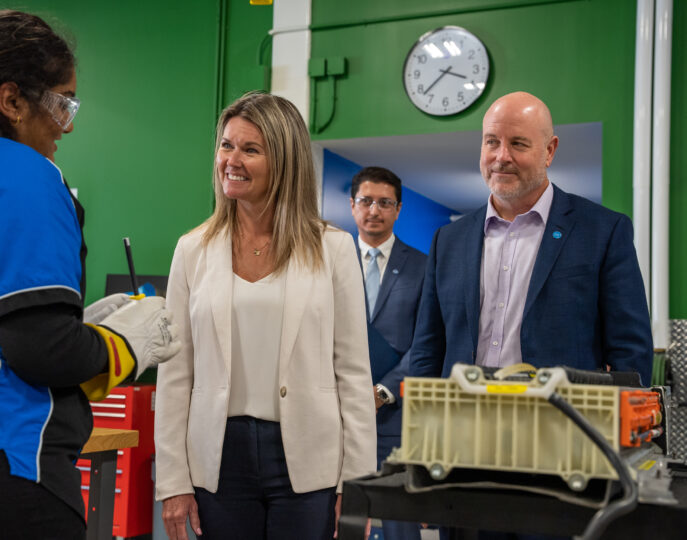 Minister of Colleges and Universities returns to NC, tours Schools of ...