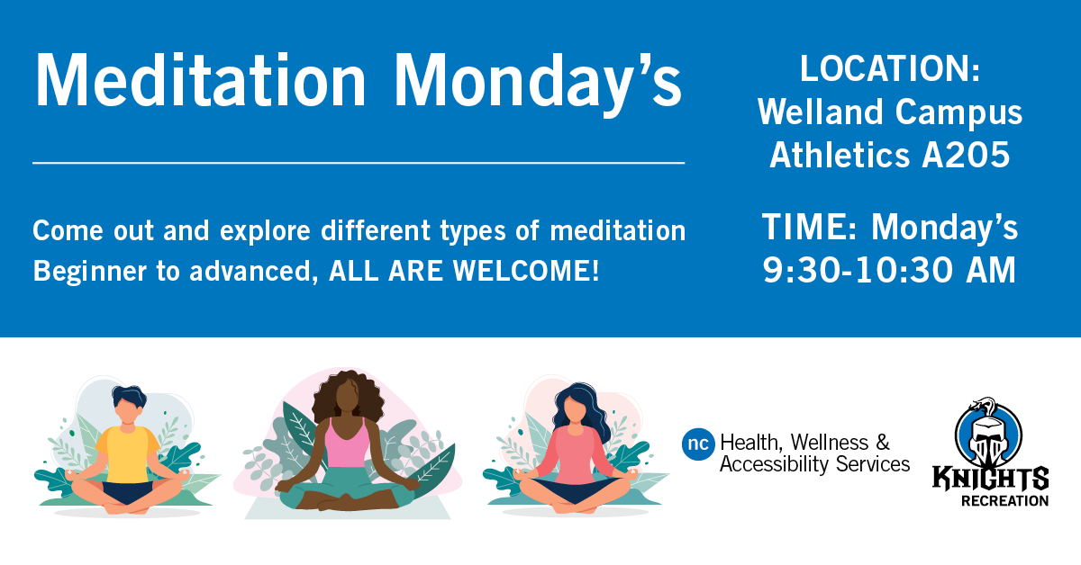 Meditation Mondays this Fall Term for students and employees | InsideNC