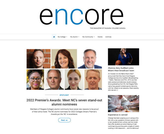 Encore shines spotlight on stand-out alumni | InsideNC