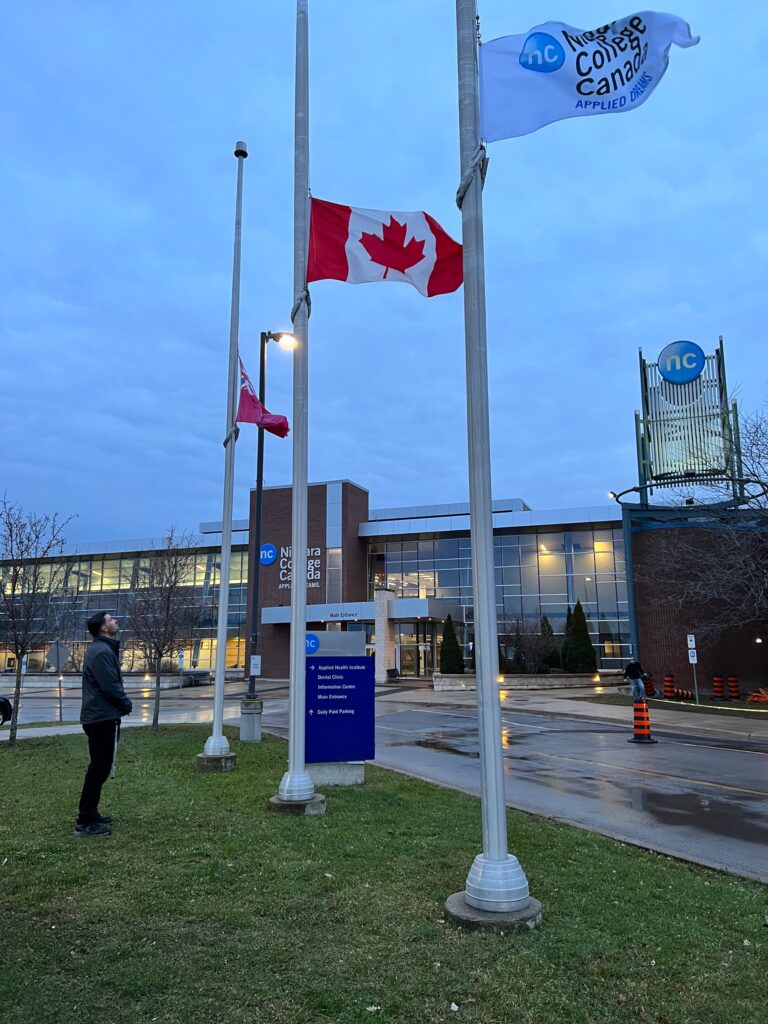 Flags lowered at NC on Dec. 6 for National Day of Remembrance and ...