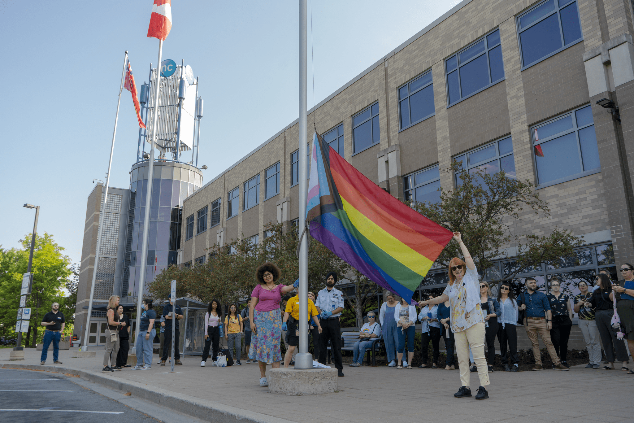 Niagara College marks Pride Month with the raising of the Progress ...