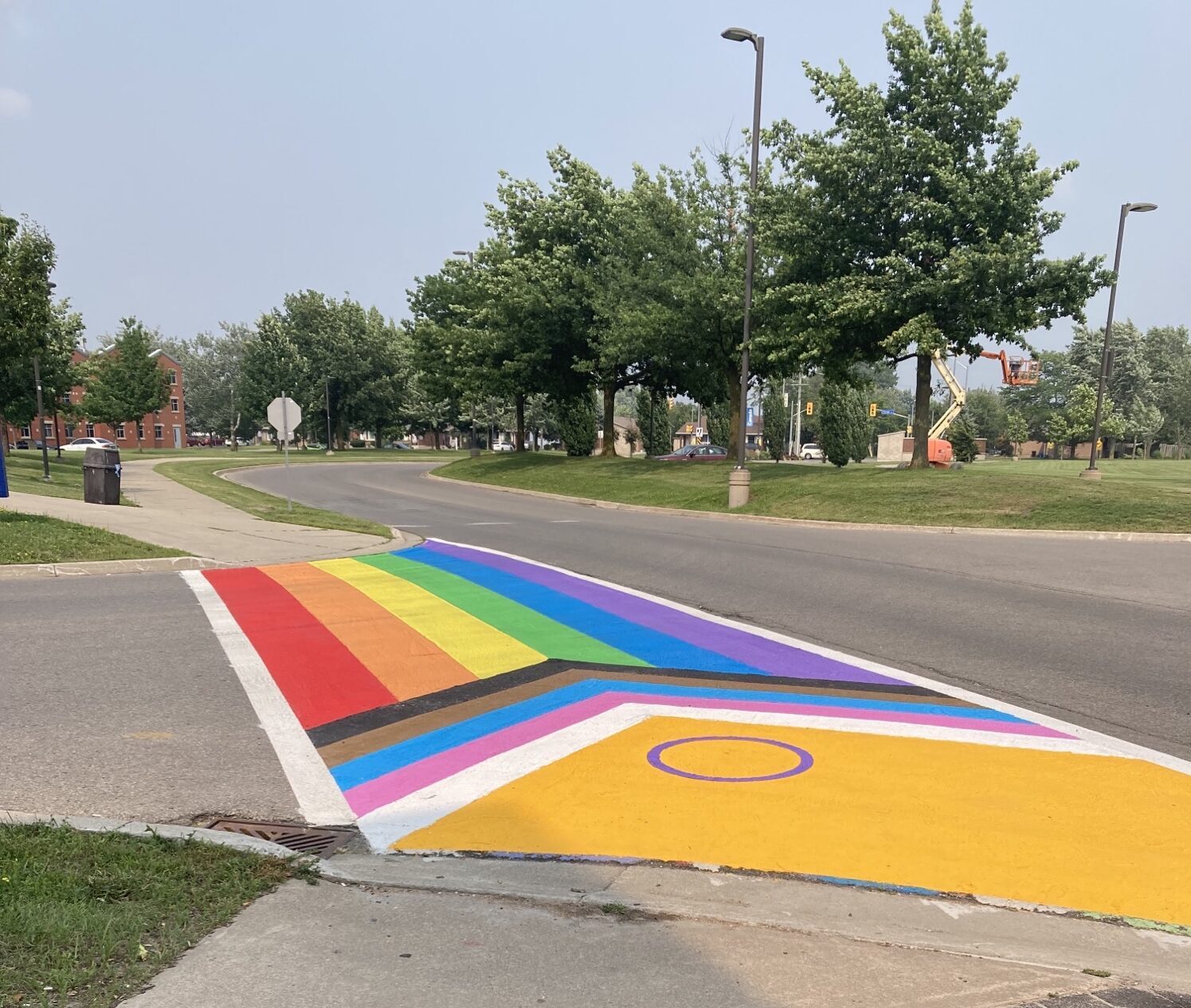 Niagara College unveils new inclusive Progress Pride crosswalks | InsideNC