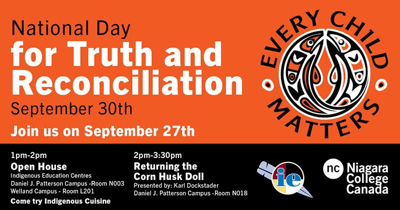 Reminder: Participate in college events this week marking National Day for Truth and ...