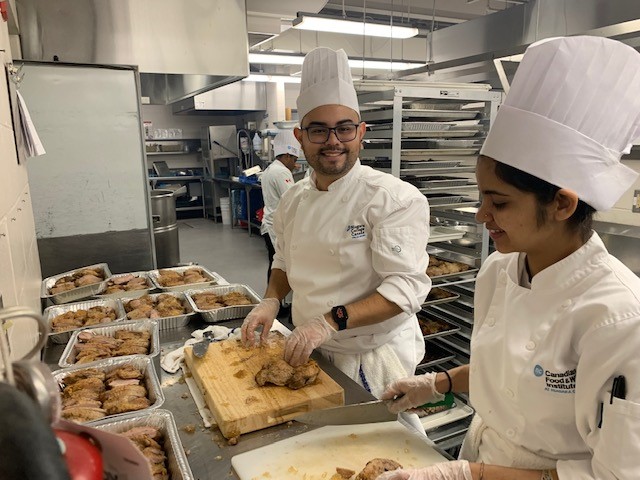 Culinary Arts volunteers dish out spirit of giving | InsideNC
