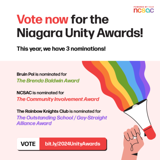 NC nominated for three Niagara UNITY Awards; voting open now | InsideNC