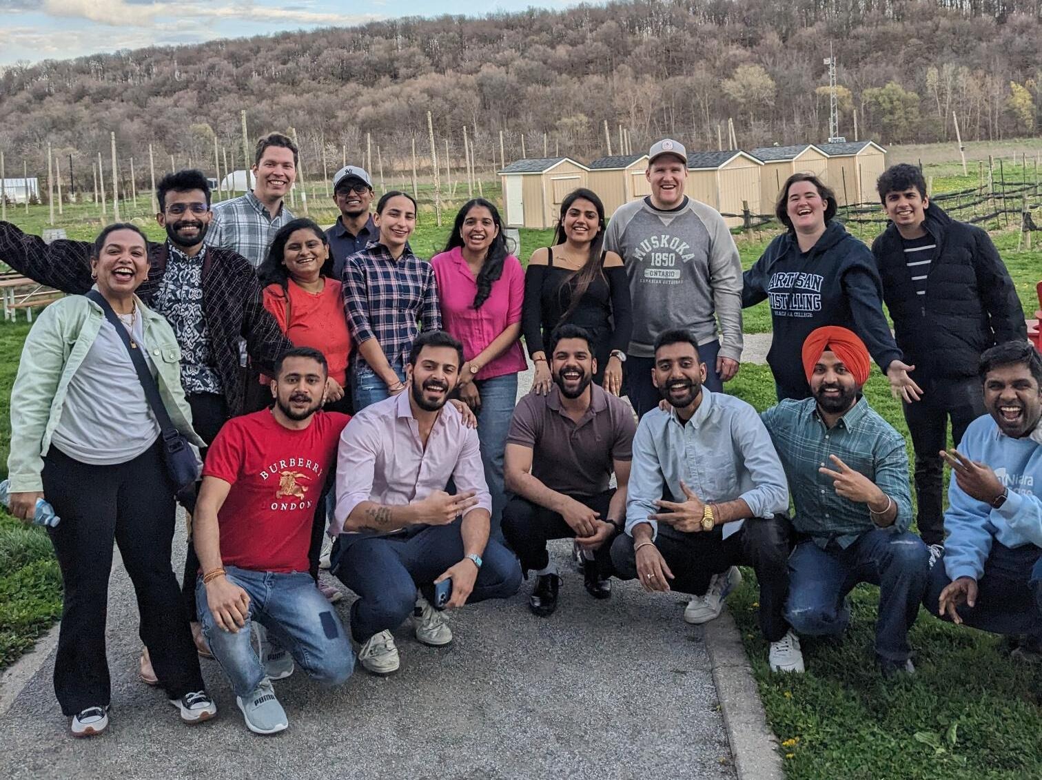 Distilling students enjoy a spirited celebration to mark their capstone ...