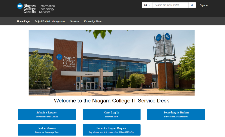 IT Service Desk Portal redesigned to serve employees better | InsideNC