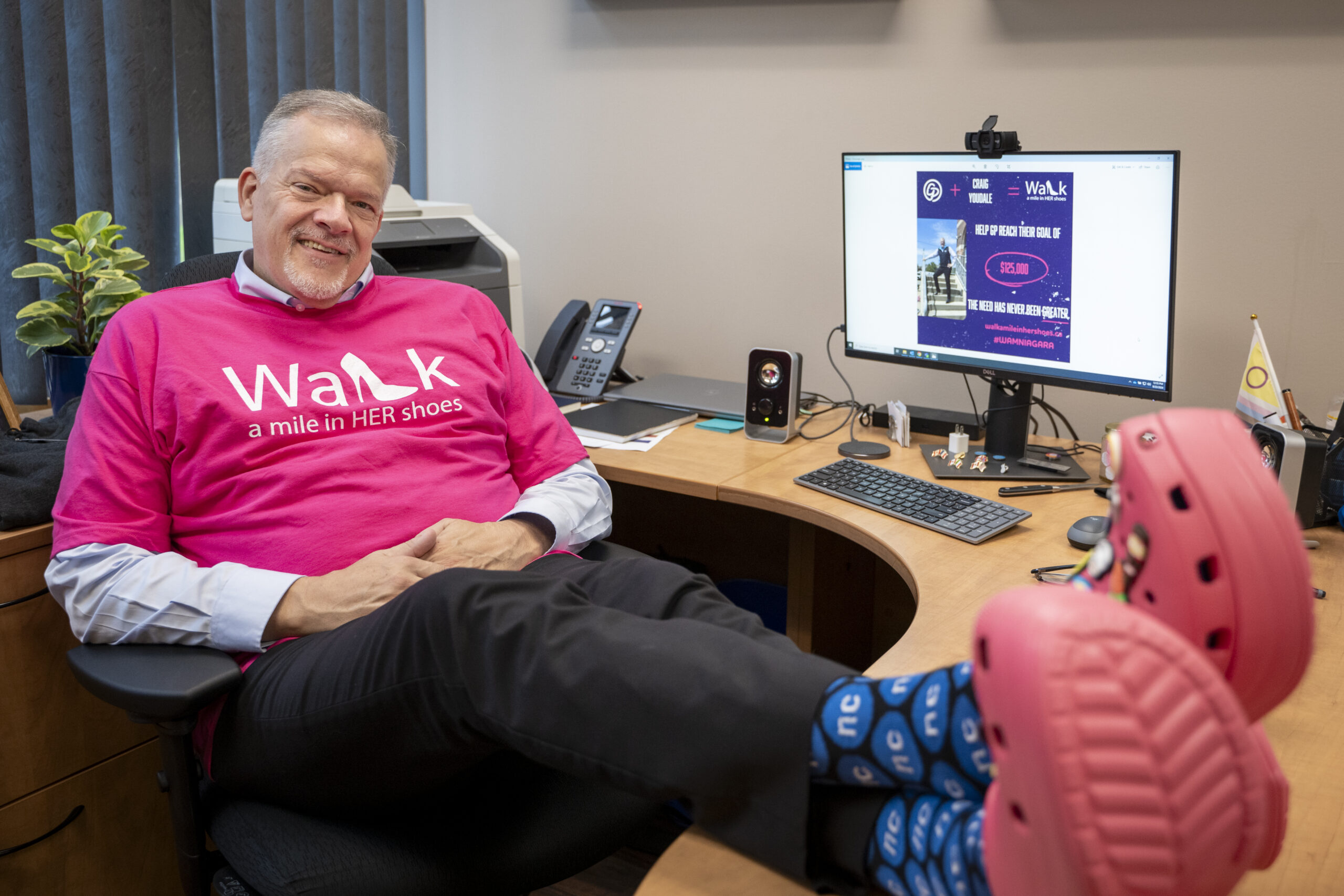 Craig Youdale steps up as an ambassador to Walk a Mile in HER Shoes ...