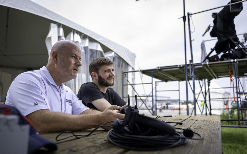 Broadcasters on water: BRTF program produces extensive rowing coverage ...