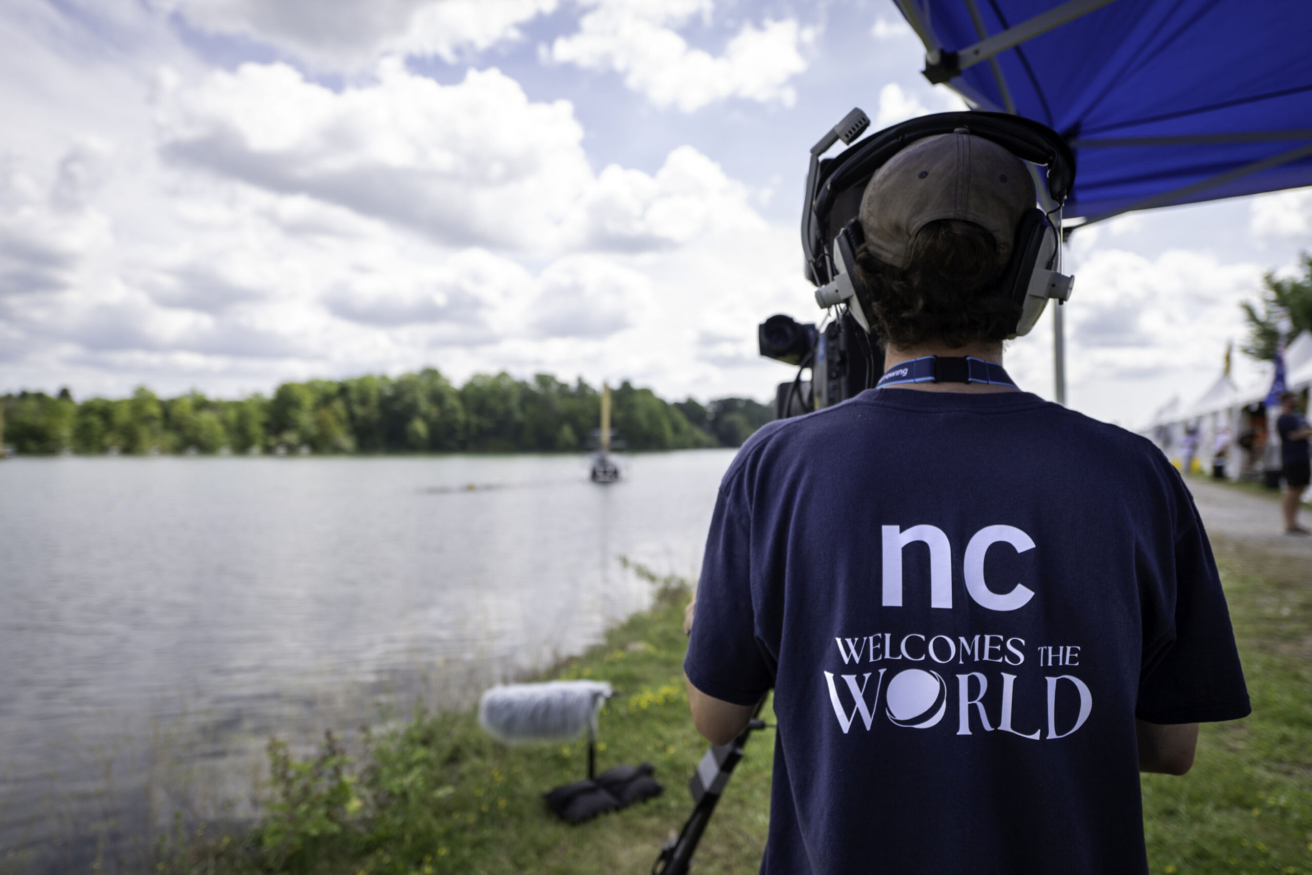 Broadcasters on water: BRTF program produces extensive rowing coverage ...