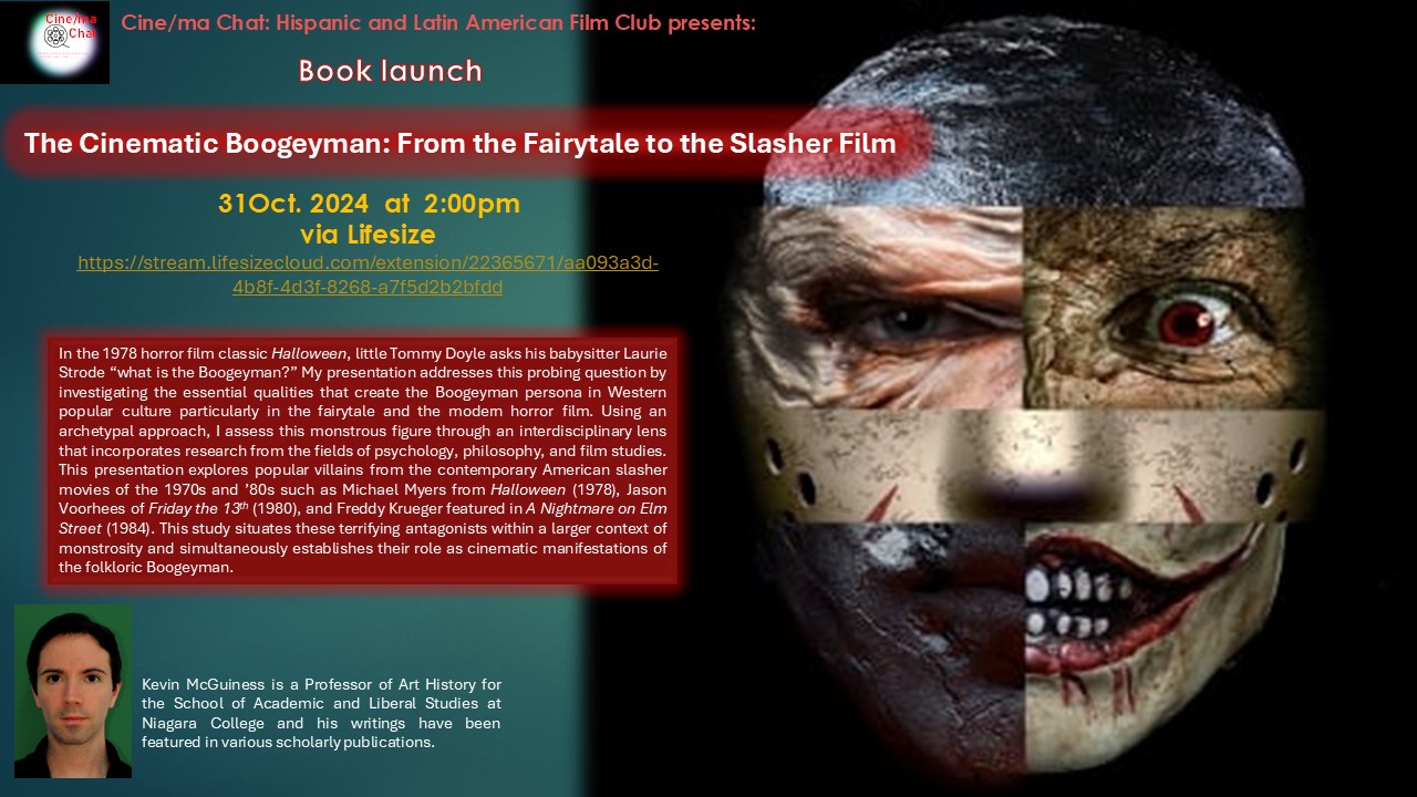 The Cinematic Boogeyman: NC prof to promote new book this Halloween ...