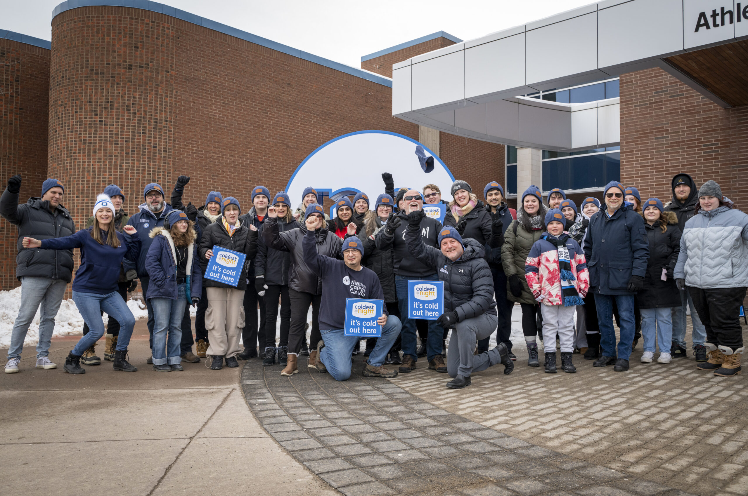 Cold walk, warm hearts: Fundraising walk at Welland Campus raises over ...