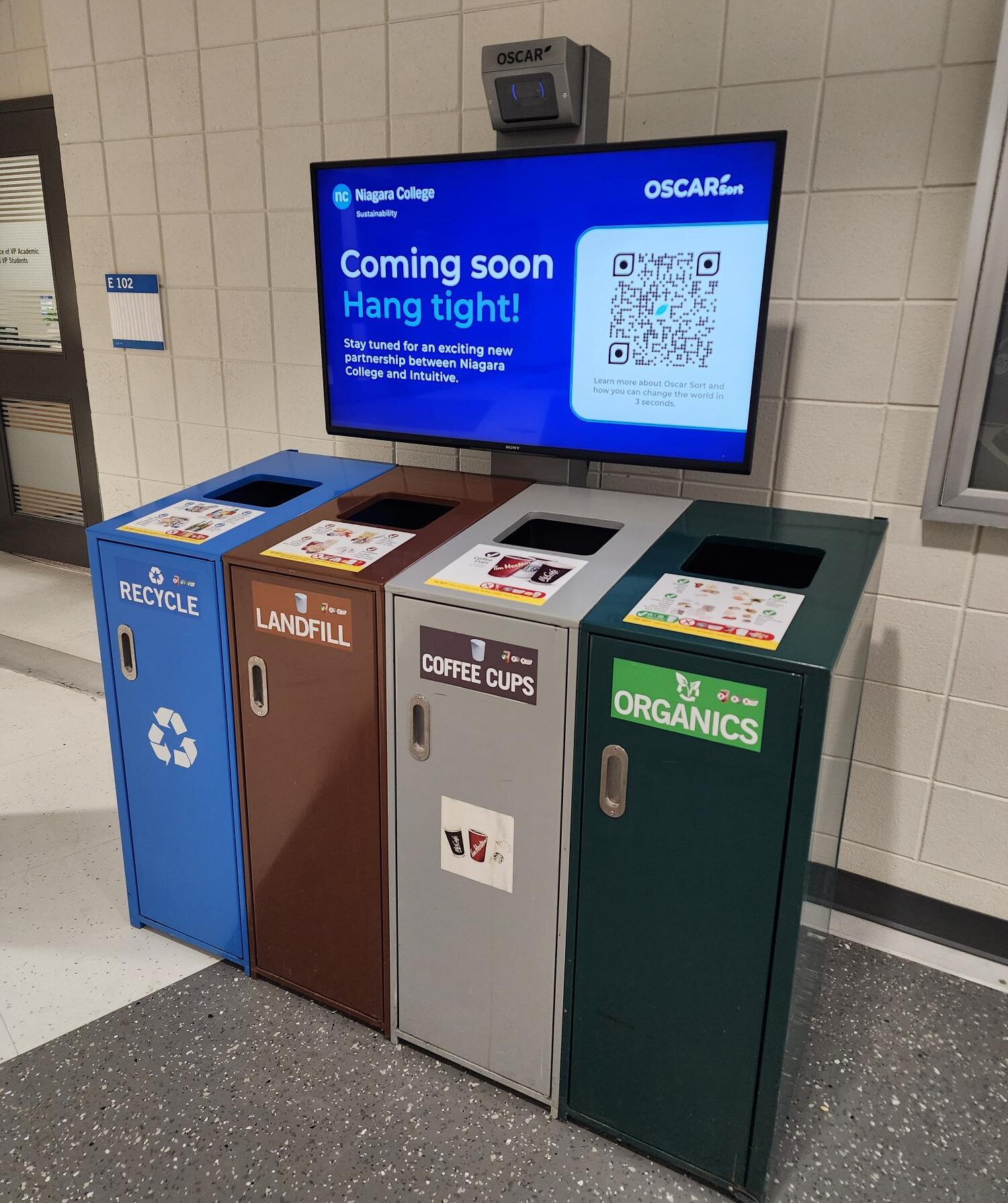 Bins with brains: Niagara College makes recycling fun with Oscar Sort ...