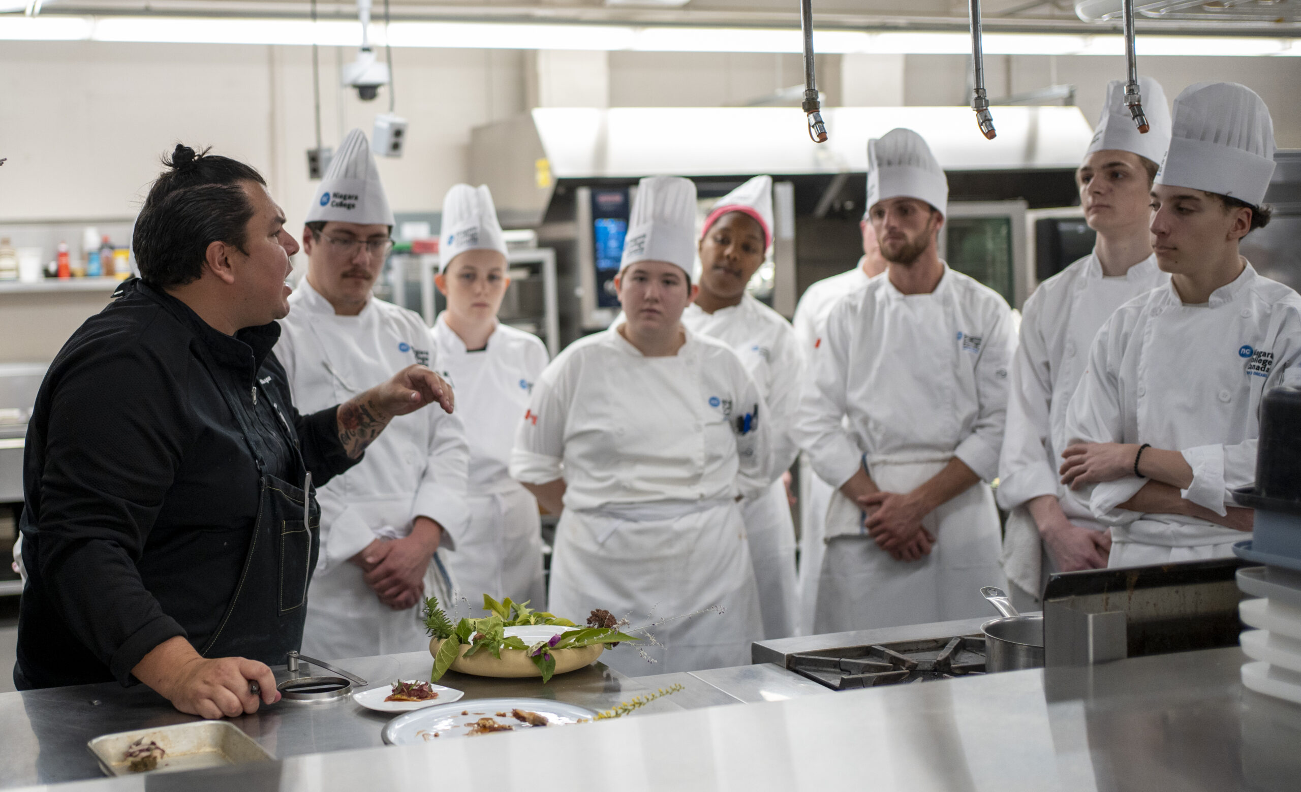 Culinary students get taste of inspiration from Chef Zach Keeshig ...