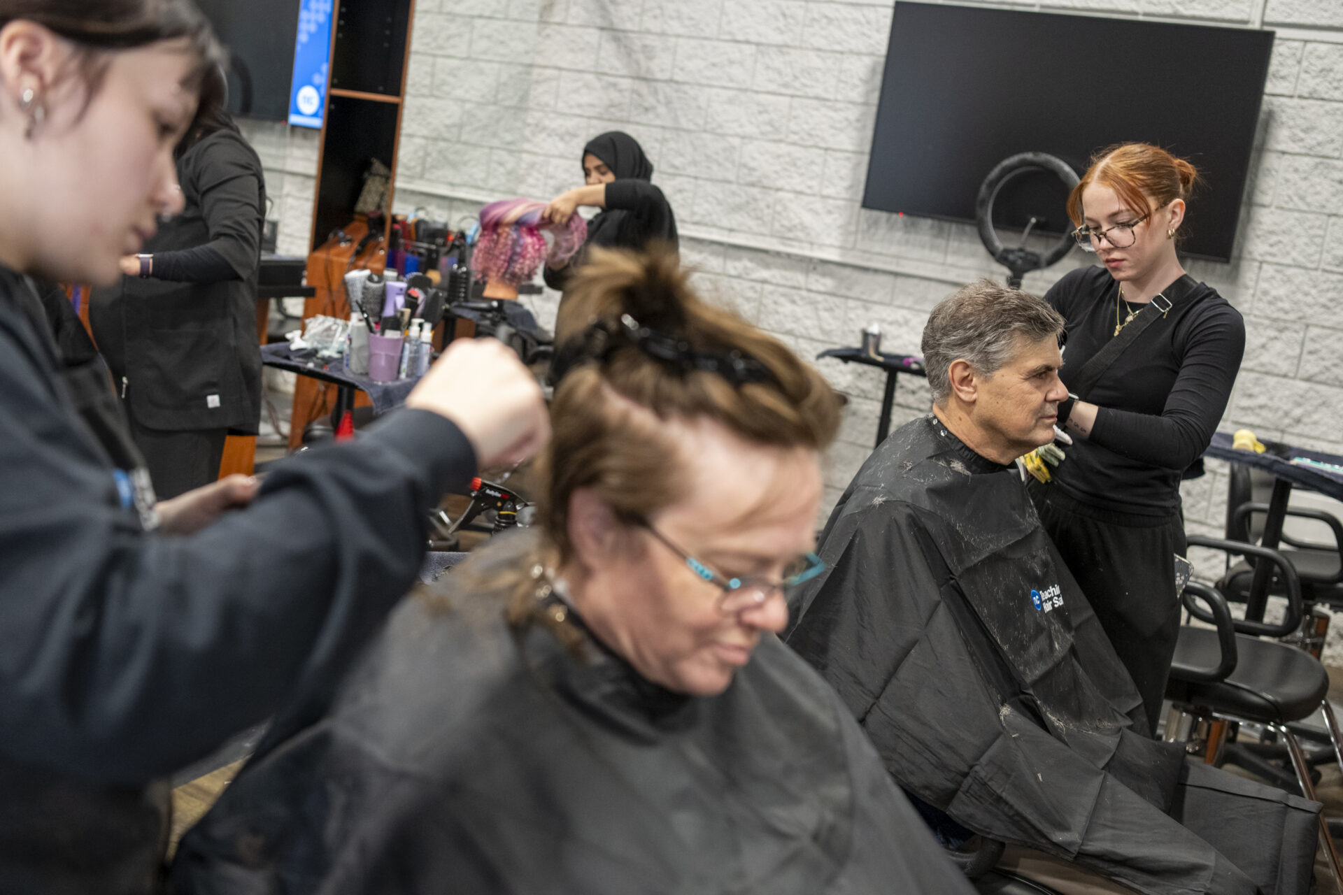 NC hairstyling and barbering students 'cut for a cause' at annual ...