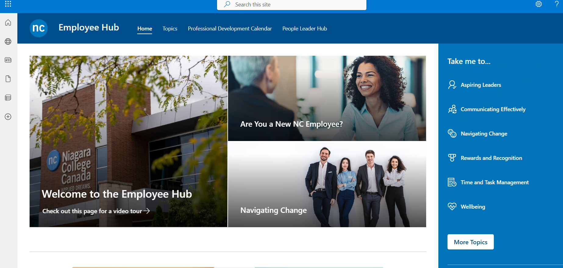 New to the Employee Hub | InsideNC