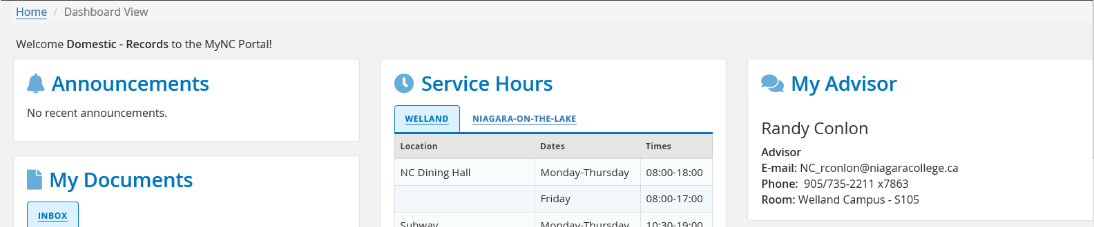 How to Find Your Academic Advisors On MyNC MyNC Niagara College how-to-find-your-academic-advisors-on-mync-mync-niagara-college