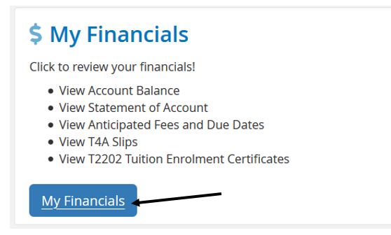 How-to: Get your T2202 Tax Form | MyNC | Niagara College
