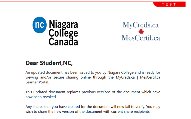 How-to: Request a Transcript | MyNC | Niagara College