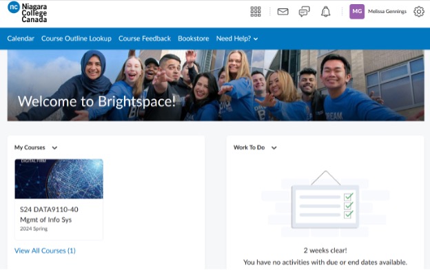 How-to: Access and Navigate Online Courses | MyNC | Niagara College