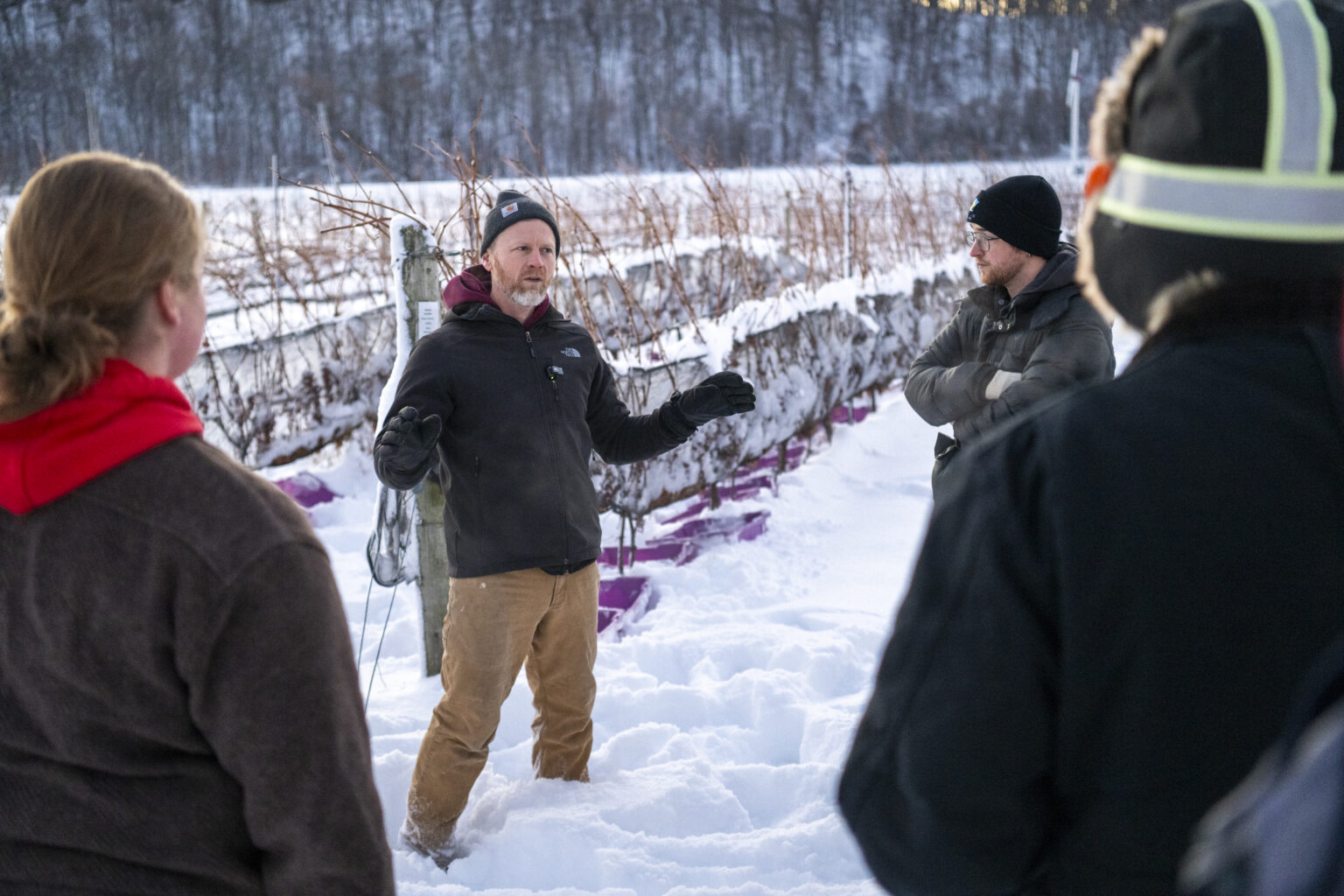 Only at NC: Students brave the cold for ‘liquid gold’ | Niagara College