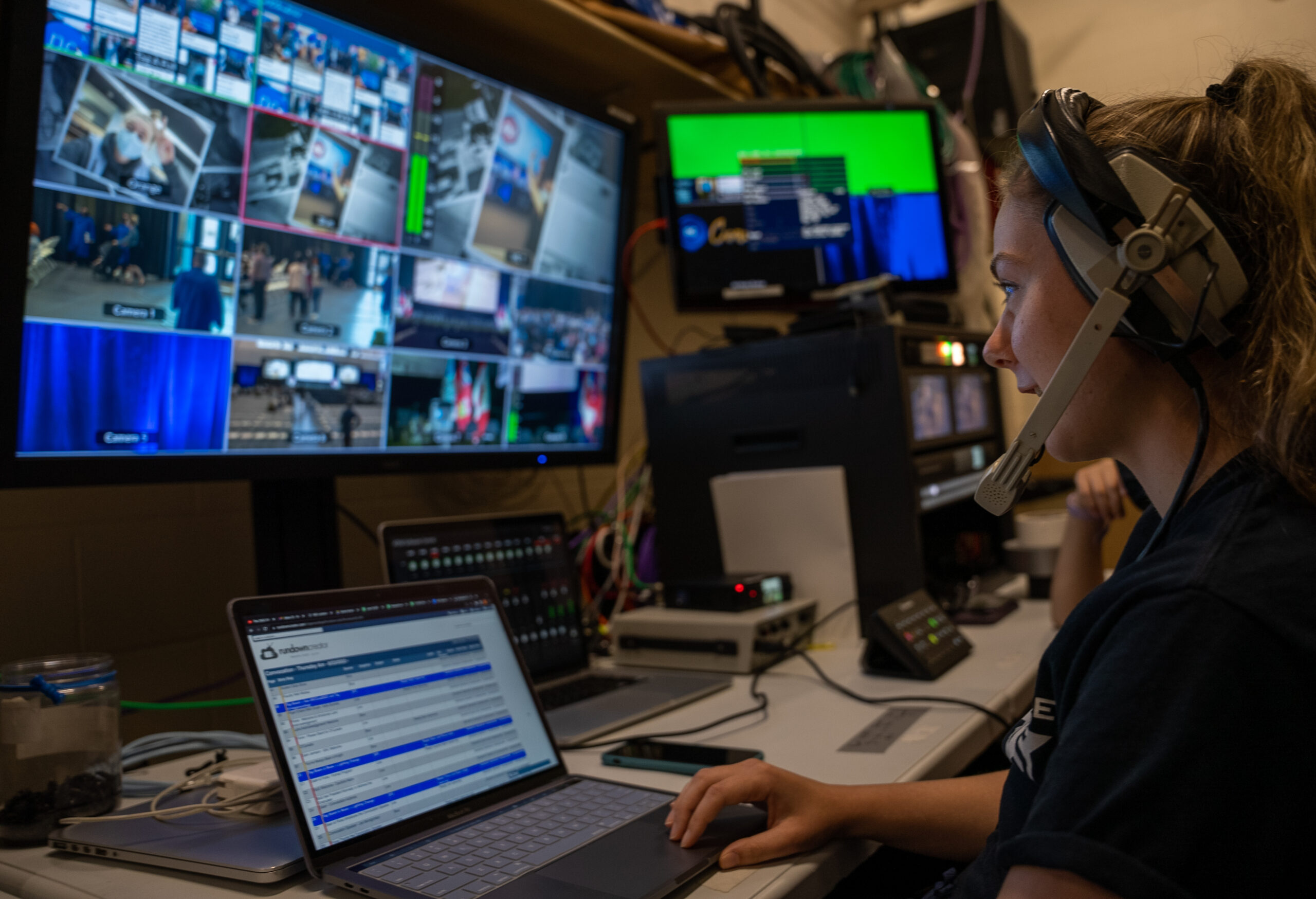 Student broadcasting crew behind the lens of NC’s Convocation ...