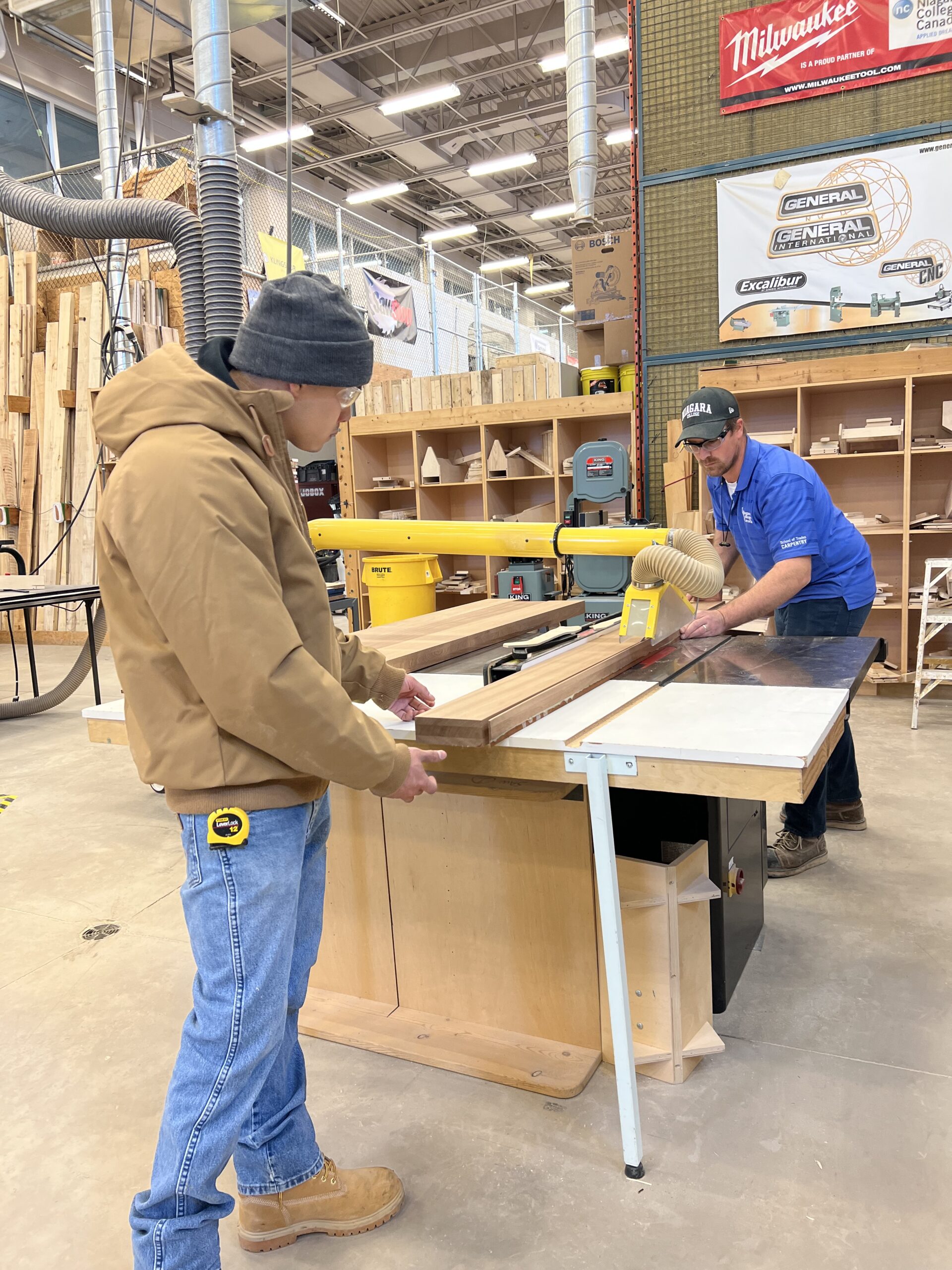 Opening the door to learning: Niagara College reconstructs replica ...