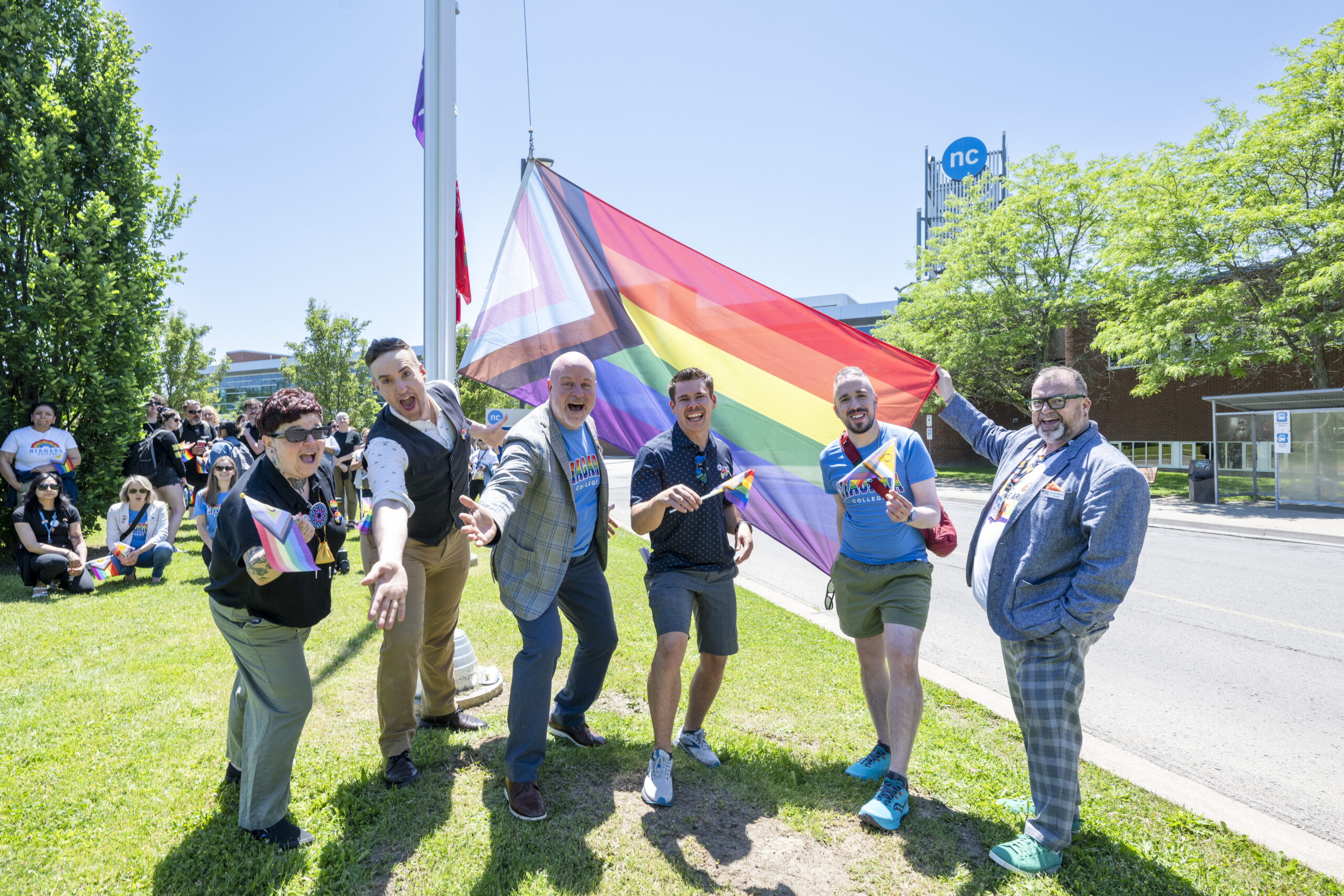 Niagara College celebrates Pride Month with flag raising, learning ...