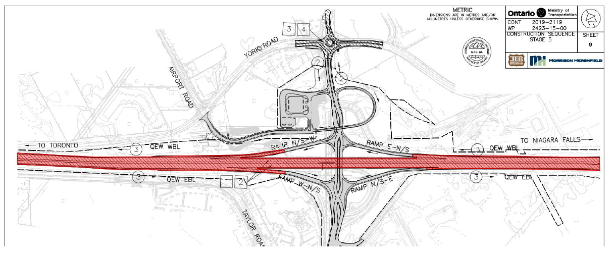 NOTL construction notice: QEW/Glendale interchange paving begins May 7 ...