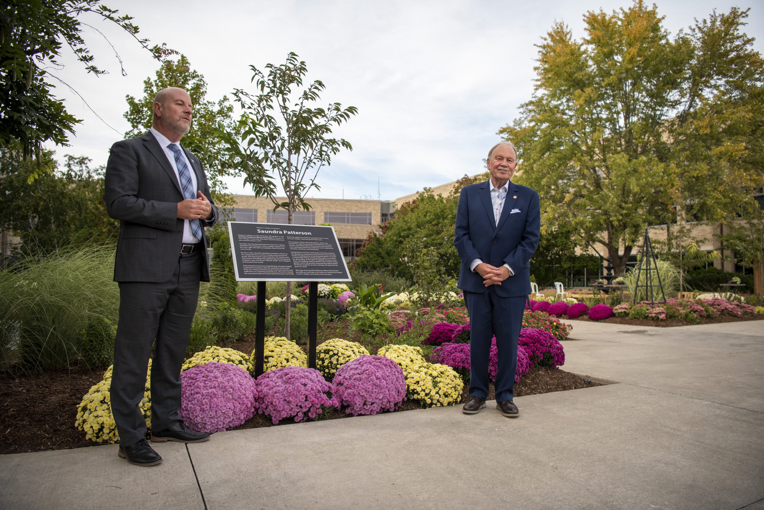Saundra Patterson Memorial Garden blossoms for one of Niagara College’s ...