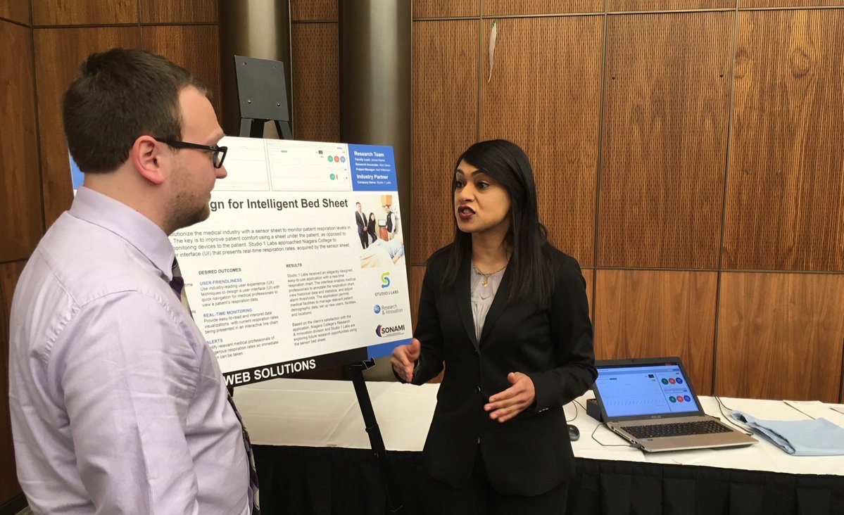 NC Research students showcase projects on Parliament Hill | Niagara College